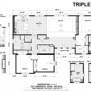 Golden West (Oregon) 3 Bedroom Manufactured Home The Tamarack for ...