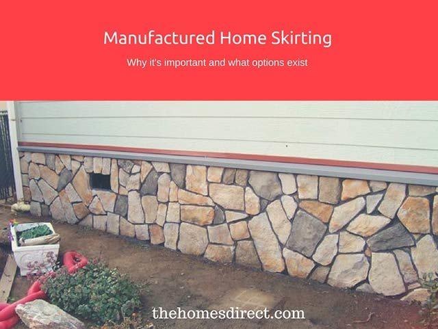 Manufactured Home Skirting | Homes Direct Blog